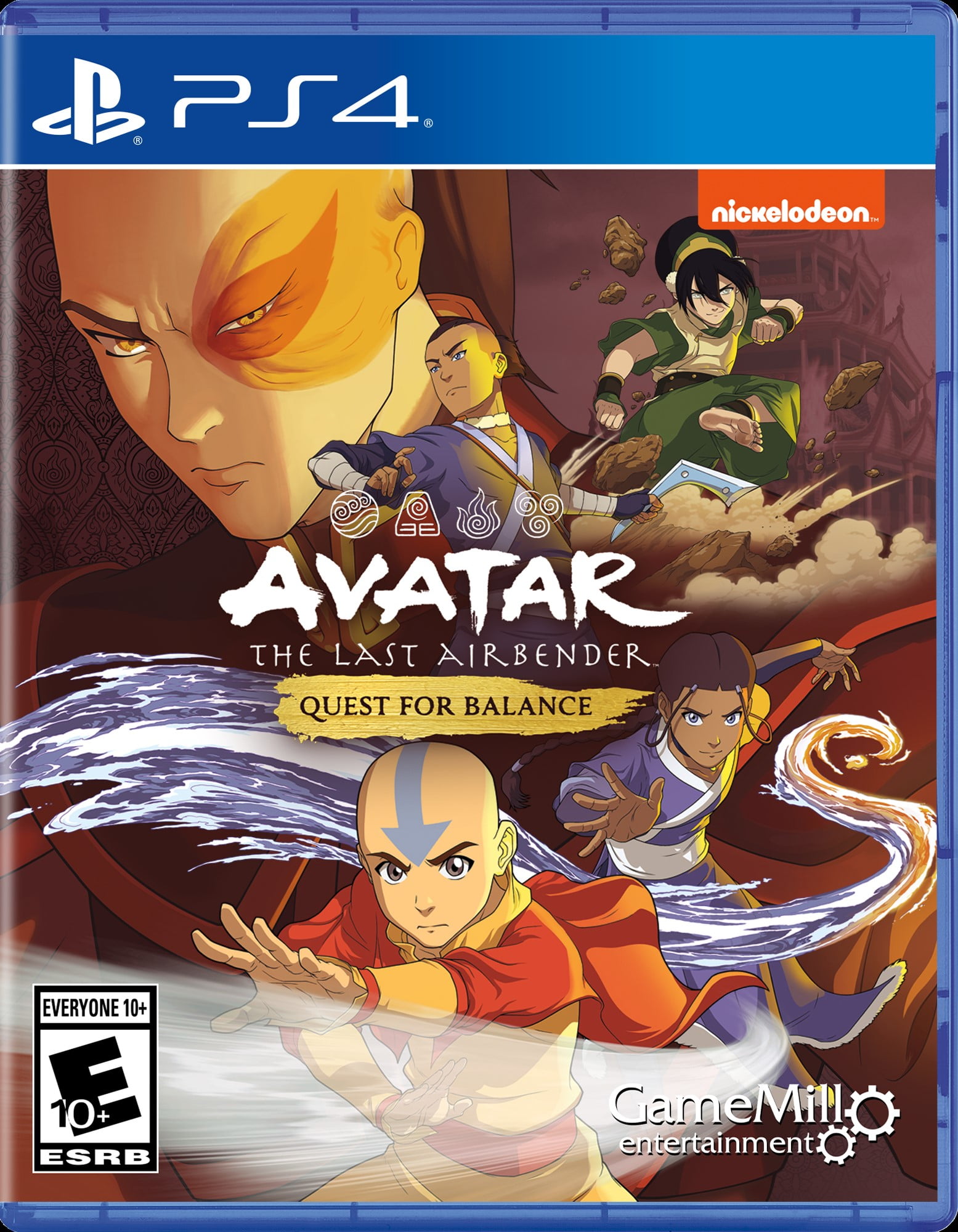 GameMill, Avatar The Last Airbender Game, The Quest for Balance, PS4 ...