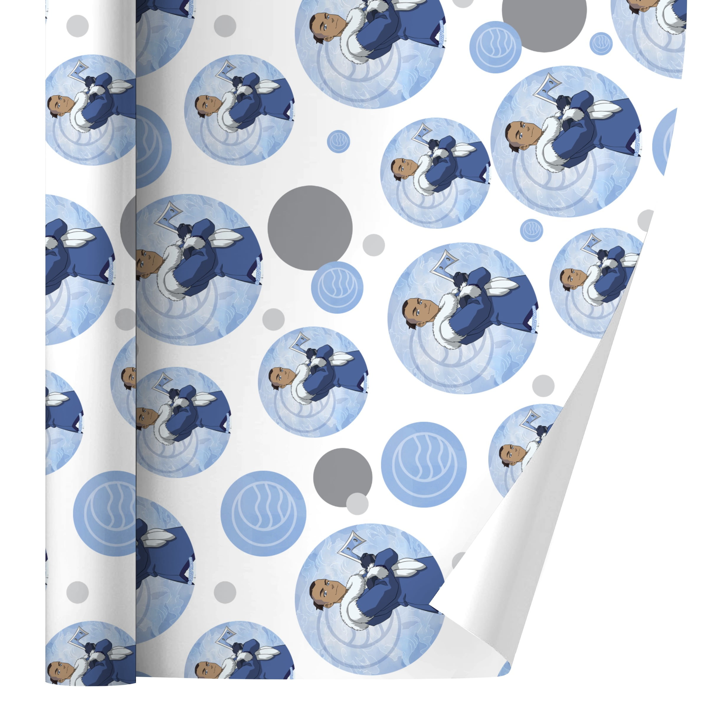 Avatar the Last Airbender Sokka Gift Wrap Wrapping Paper Roll - Walmart.com