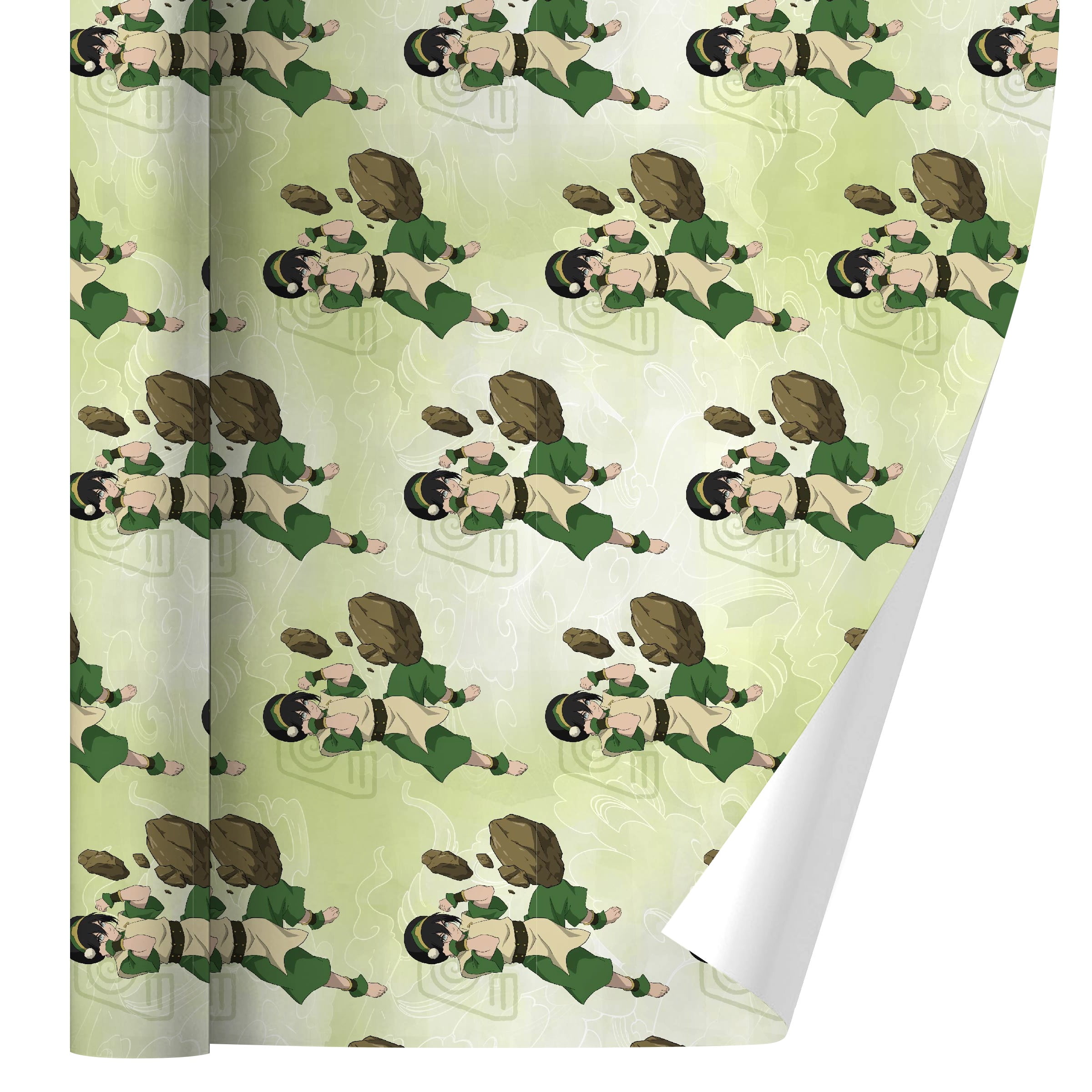 Avatar the Last Airbender Toph Gift Wrap Wrapping Paper Rolls - Walmart.com