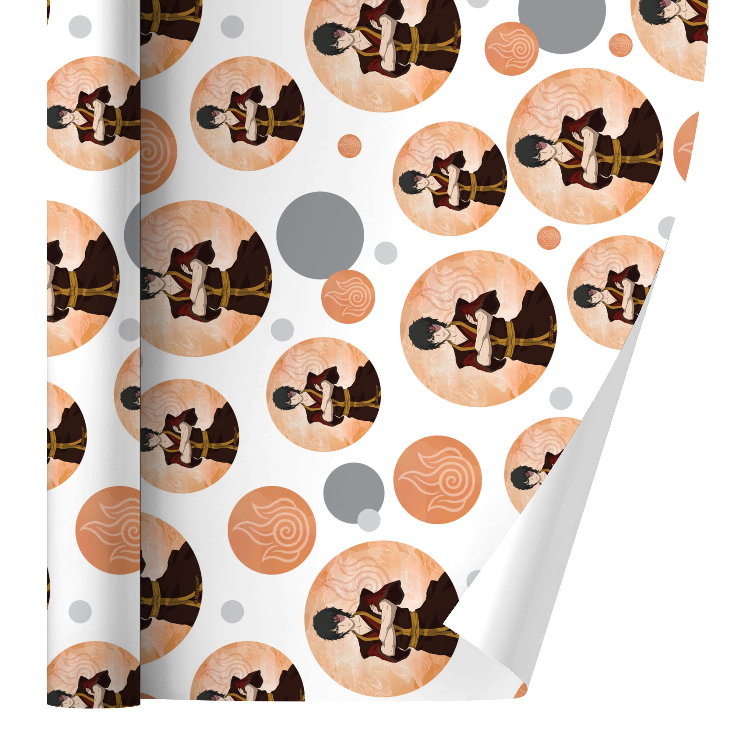 Avatar the Last Airbender Zuko Gift Wrap Wrapping Paper Roll - Walmart.com