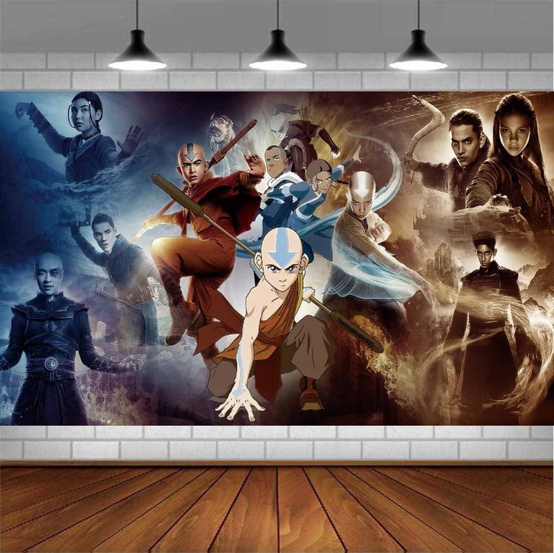 Avatar the last airbender Backdrop Banner Party Supplies Poster Movie ...