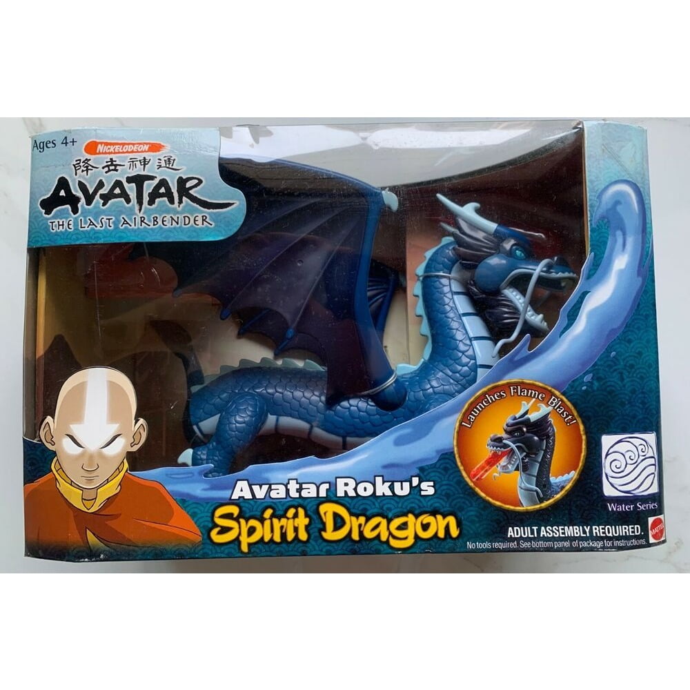 Avatar the last airbender ROKU'S SPIRIT DRAGON 12" Action Figure Water ...