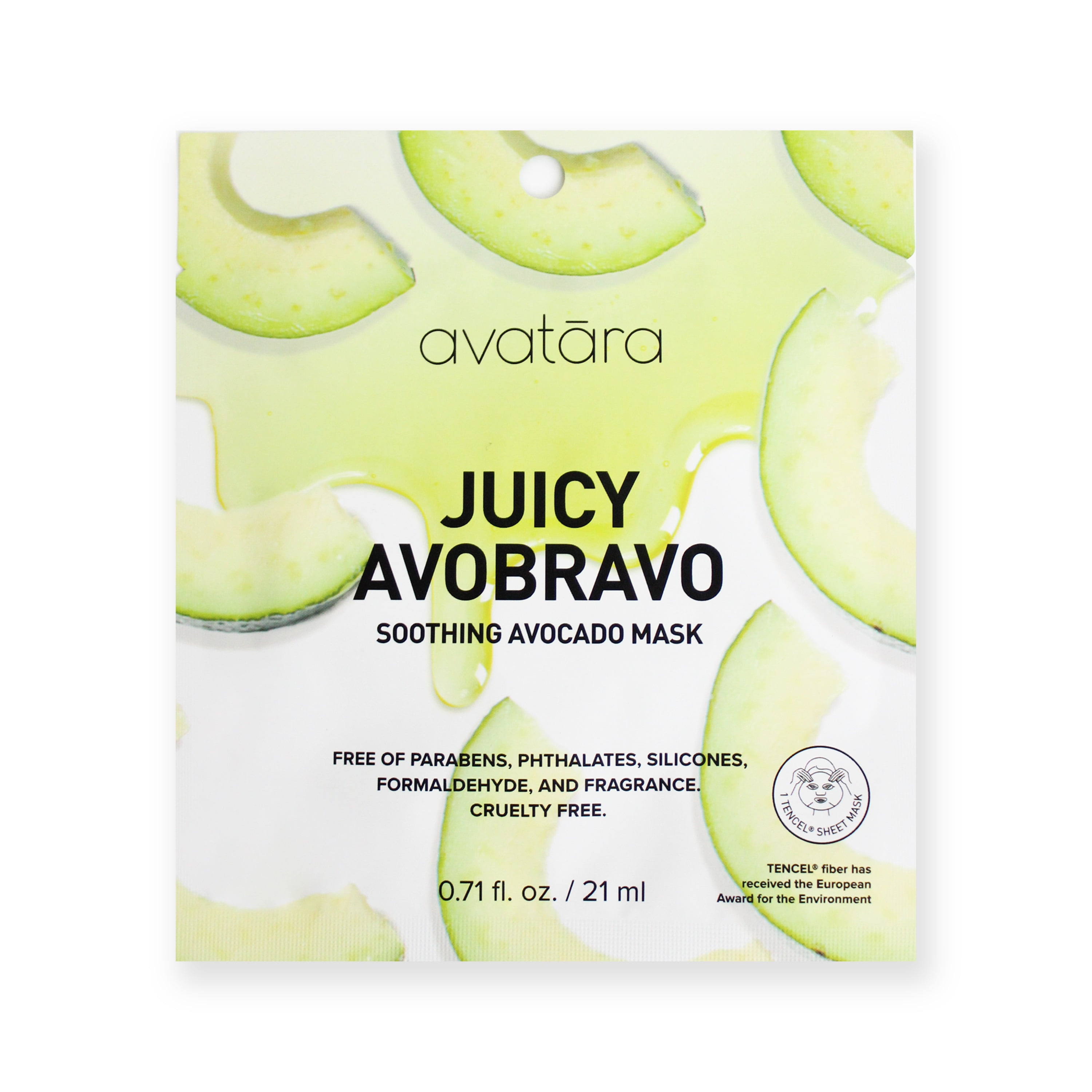 Avatara Avobravo Face Sheet Mask, All Skin Types - Walmart.com