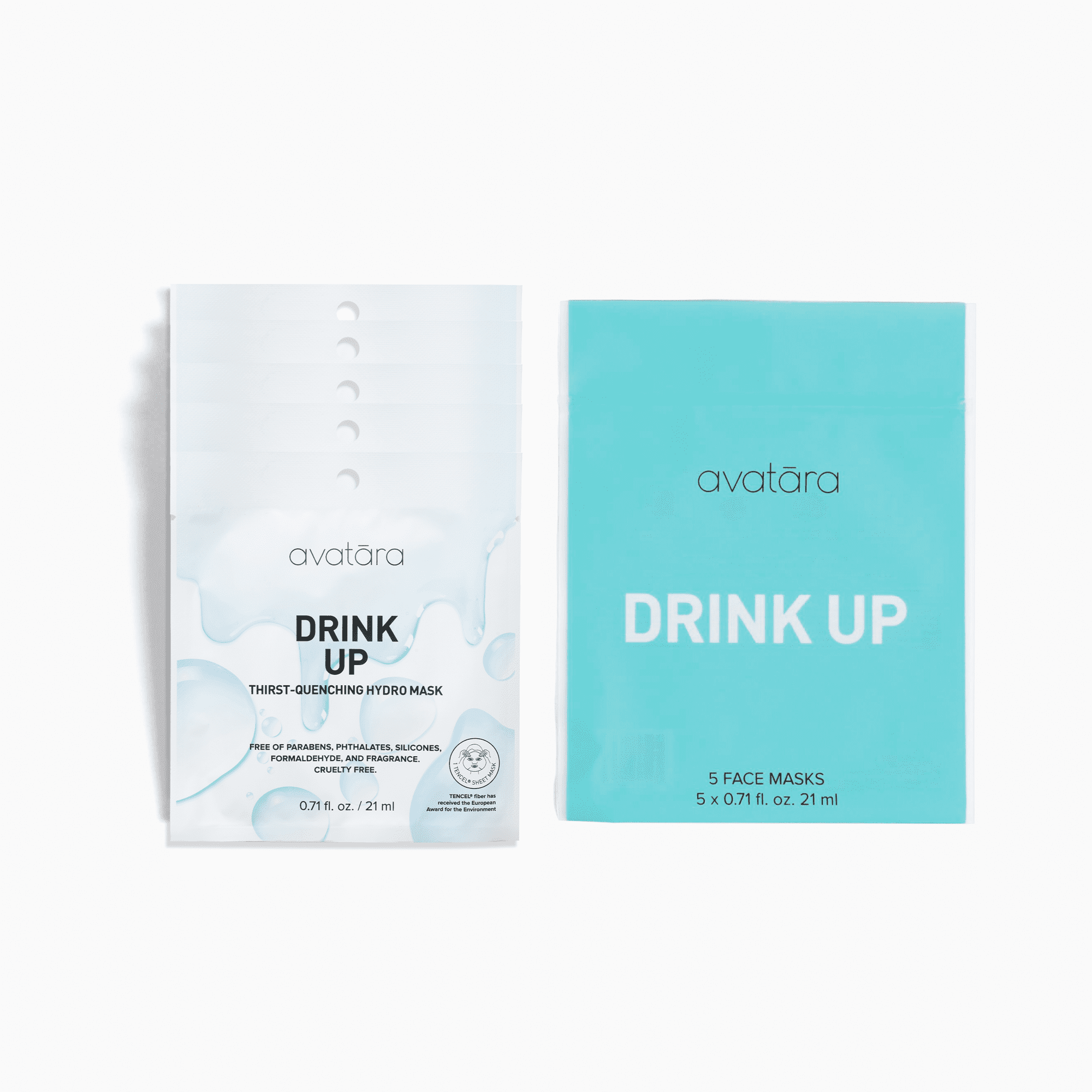 Avatara Drink Up Face Mask, 5 Pack - Walmart.com