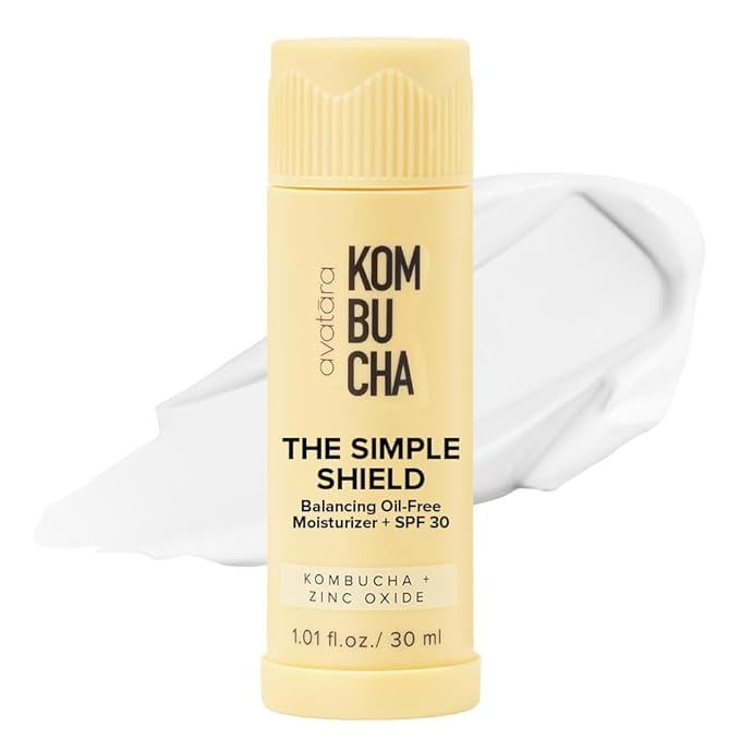 Avatara - Kombucha The Simple Shield Face Sunscreen Refill, Zinc Oxide ...