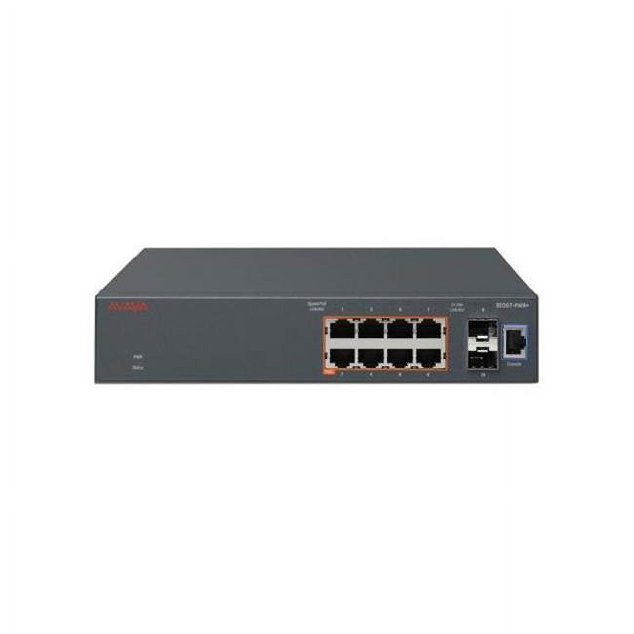 Avaya Ethernet Routing Switch 3510GT-PWR+ - Switch - L3 - managed - 8 x ...