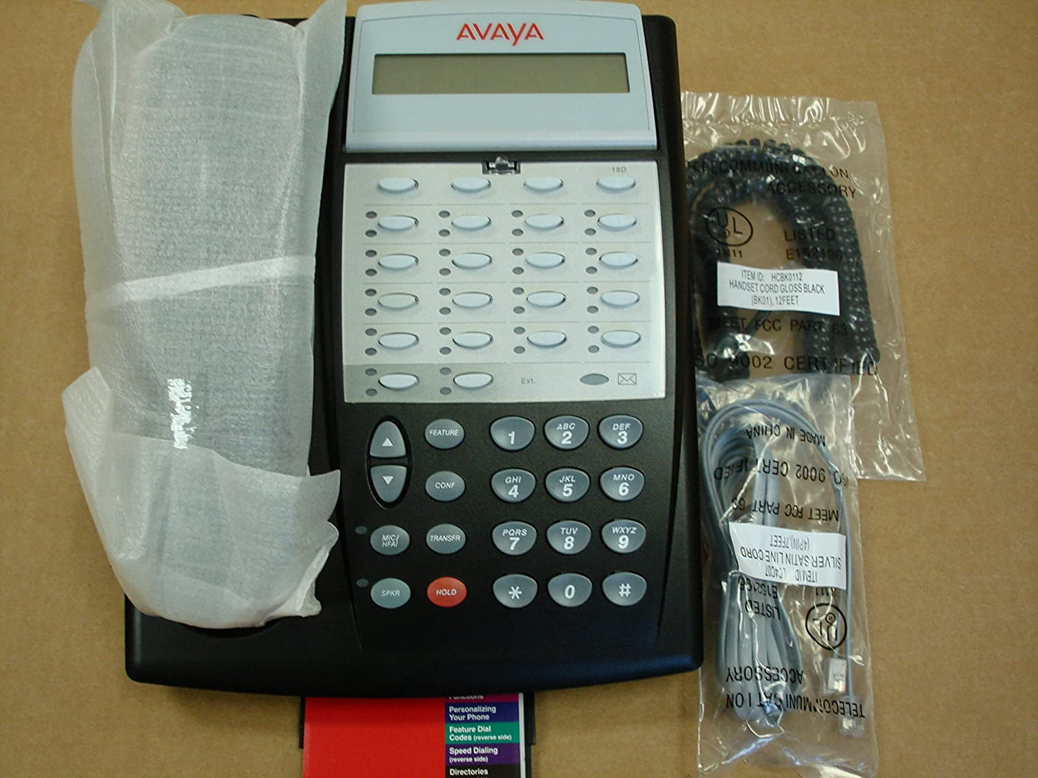Avaya Partner 18D Phone (Series 2) Black - Walmart.com