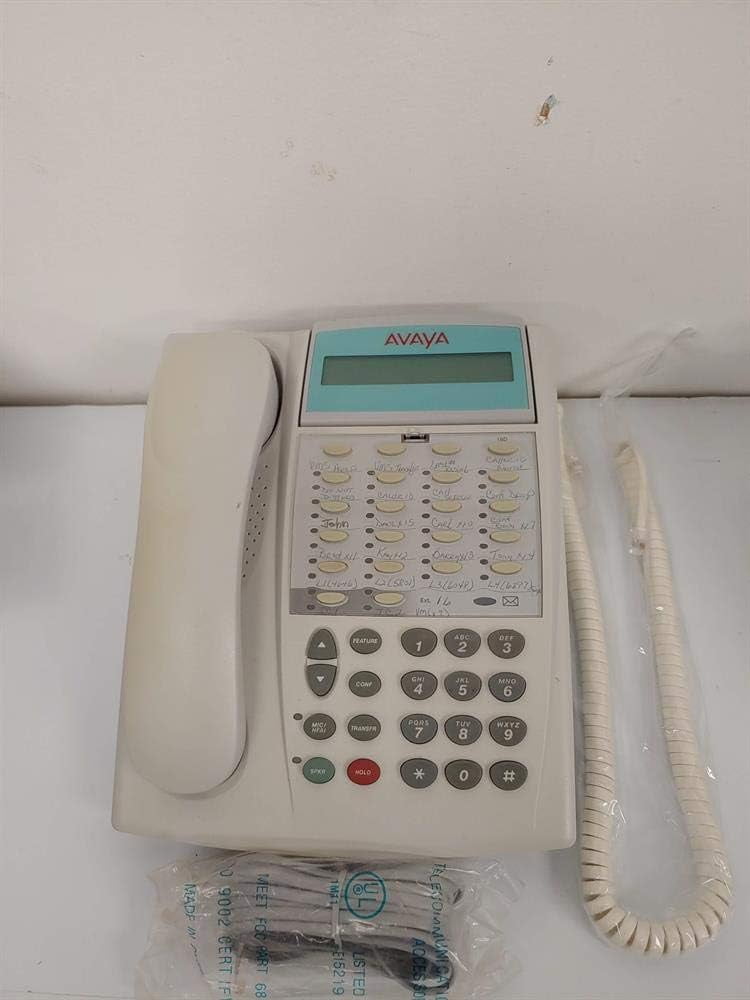 Avaya Partner 18D Series 2 Telephone - White (700340219) - Walmart.com