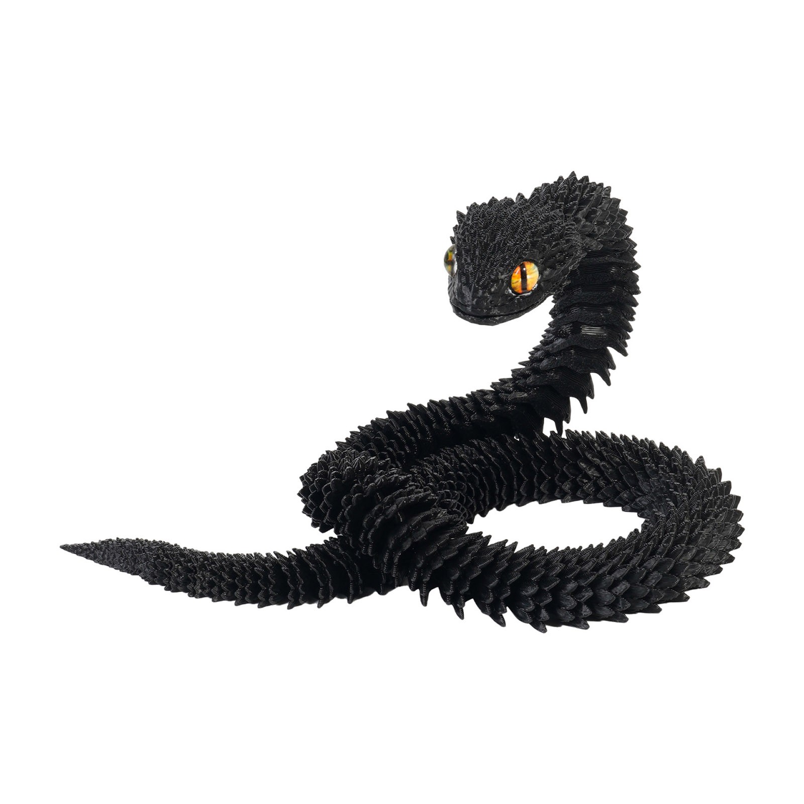 Avdjesfny 3D Printed Snake, Articulated 3D Printed Animals Model Decor ...