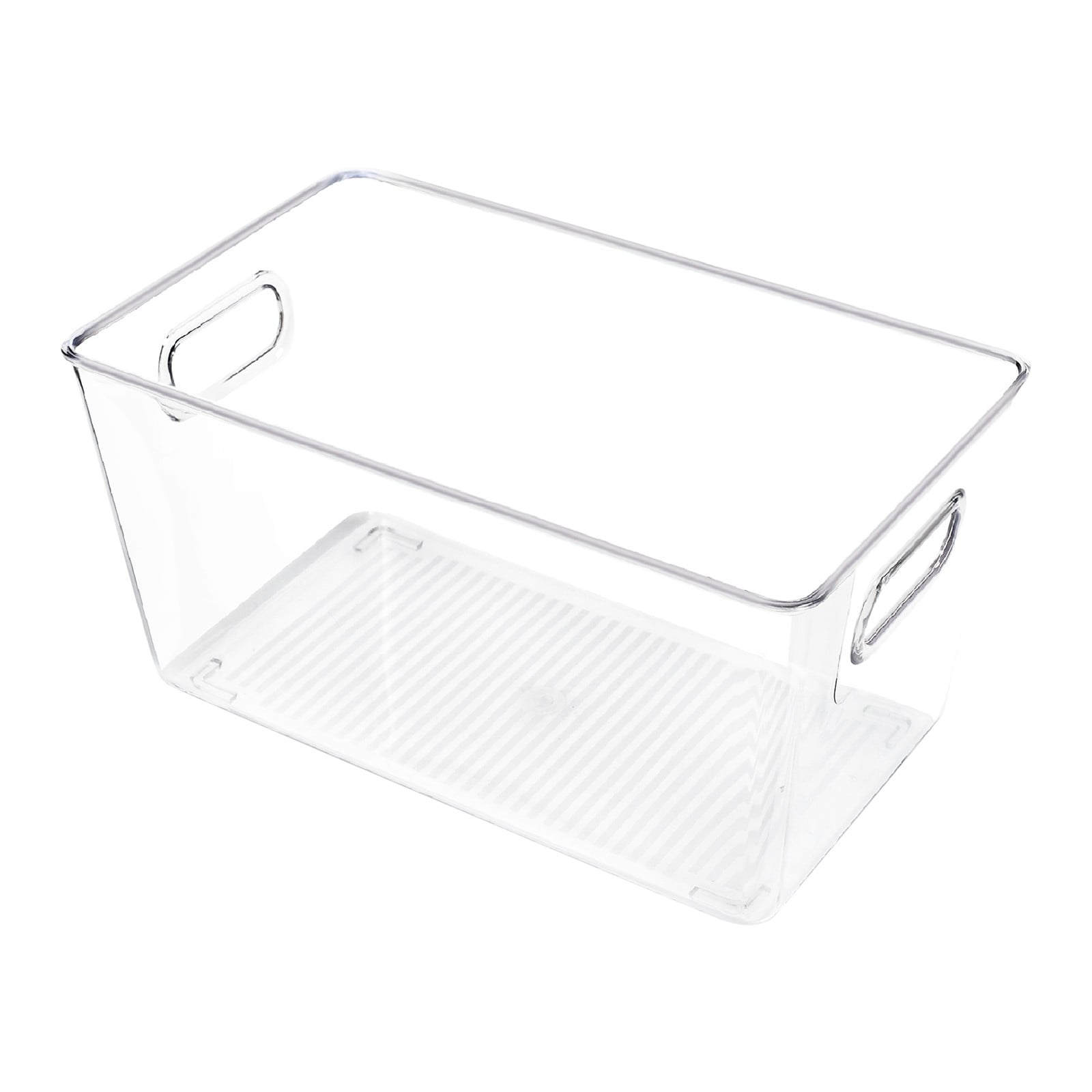 Avdjesfny Clear Stackable Storage Bins, Large Plastic Containers with ...
