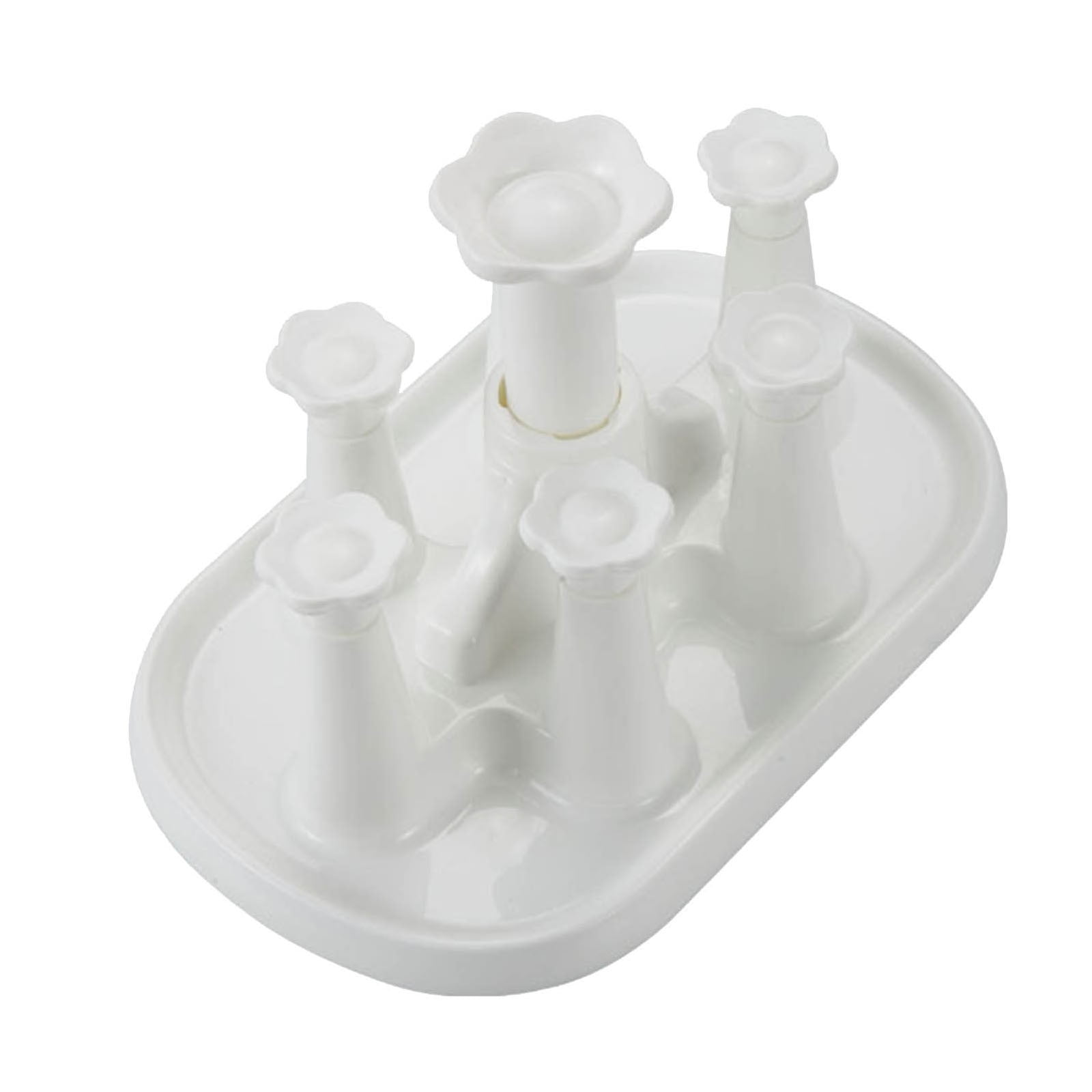 Avdjesfny Dish Drying Rack Small Bottle Drying Rack with Tray Drinking ...