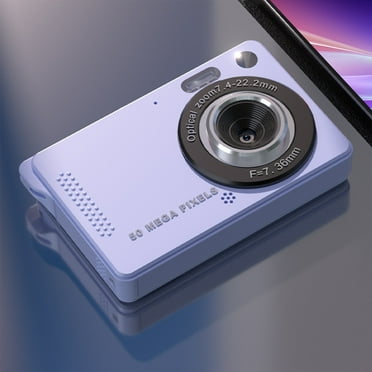18MP Compact Digital Mini Camera, 2.7 Inch LCD, 8x Zoom, Smile Capture ...