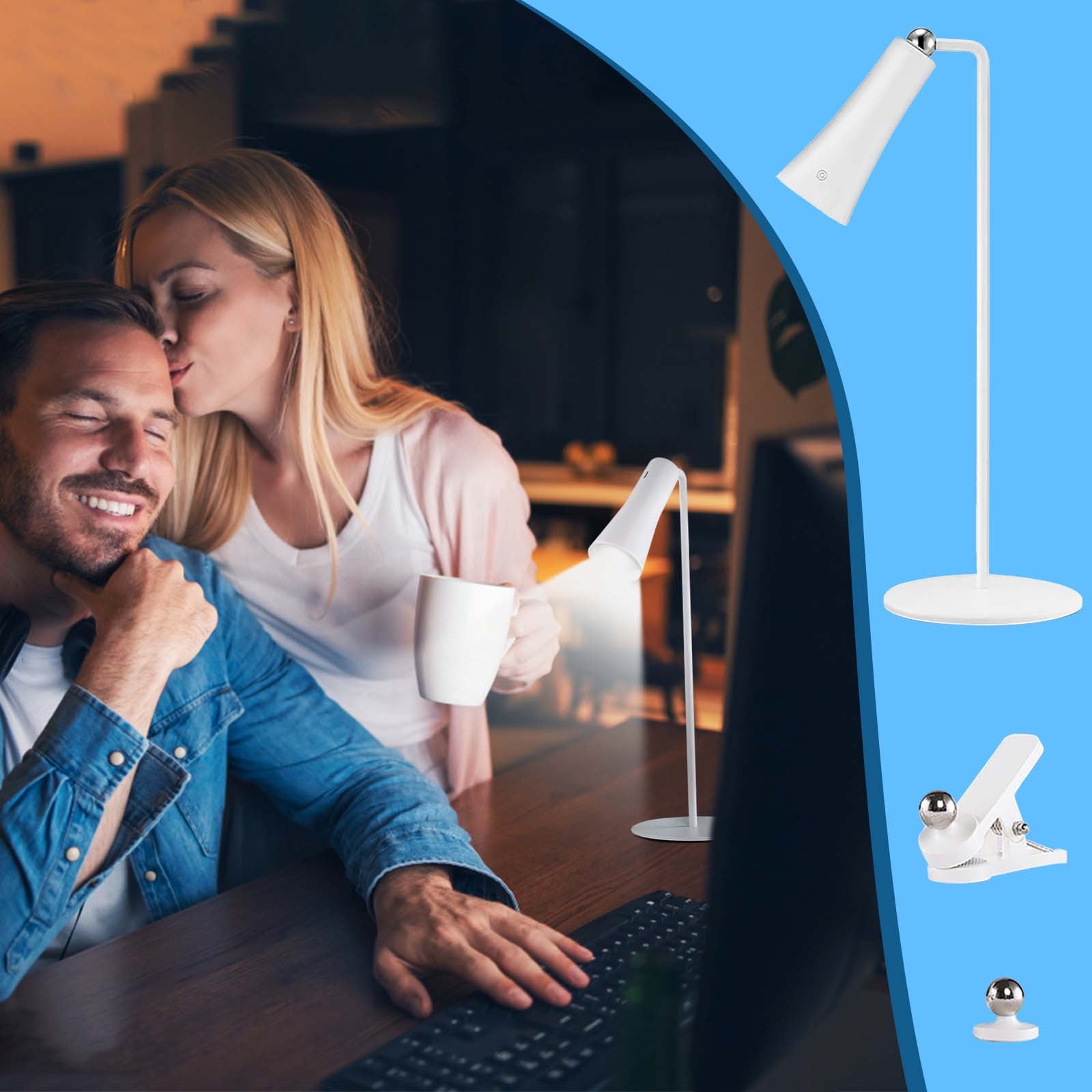 Avdolw 3-in-1 LED Magnetic Eye Protection Lamp - Rechargeable ...