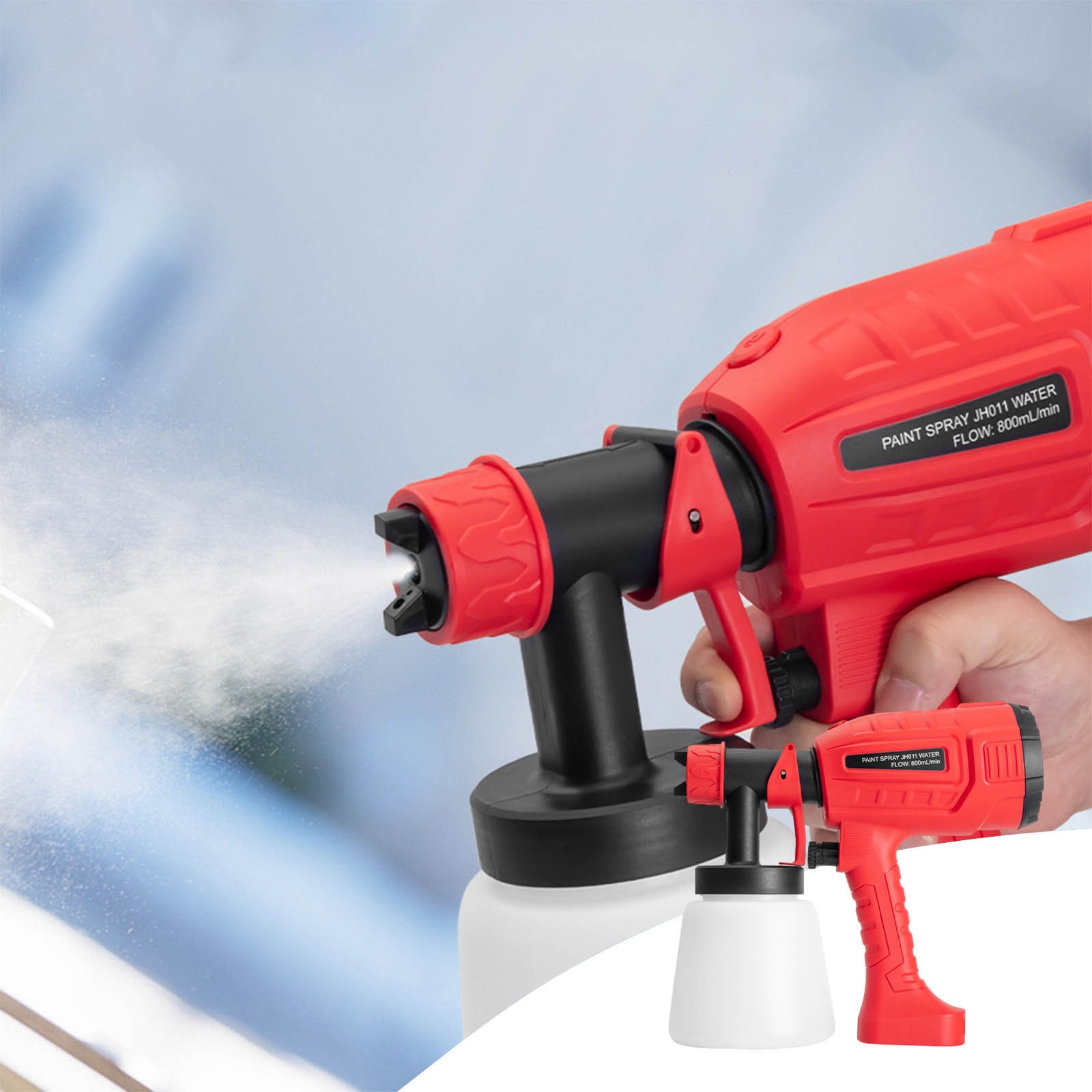 Avdolw 500W Electric Paint Sprayer - 1000ML Capacity, Adjustable Nozzle ...