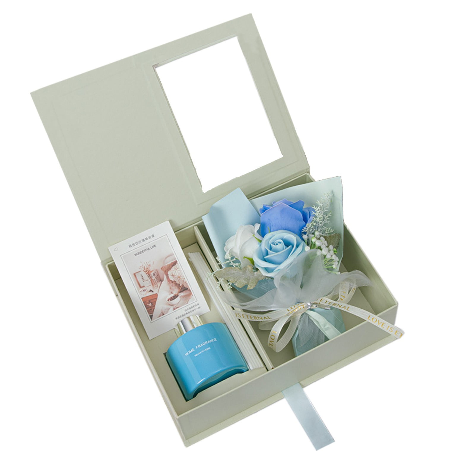 Avdolw Aromatherapy Rose Gift Box Set - Luxurious Spa Basket for Women ...