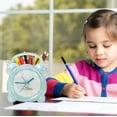 Avdolw Children's Alarm Clock, Primary School Student Bedside Desk ...