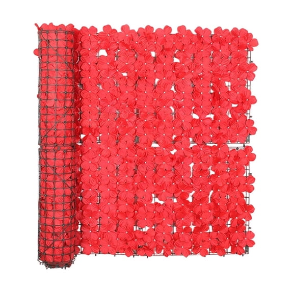 Avdolw Expandable Faux Leaf Screen Panel - Artificial Hedge Fence for ...