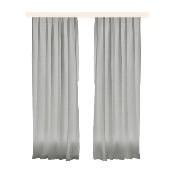 Avdolw Exquisite Linen Style Window Drapery - Soft Flax Fabric Curtains ...