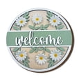 Avdolw Faux Flower Shaped Wooden Sign for Home Decor - Durable Wood ...