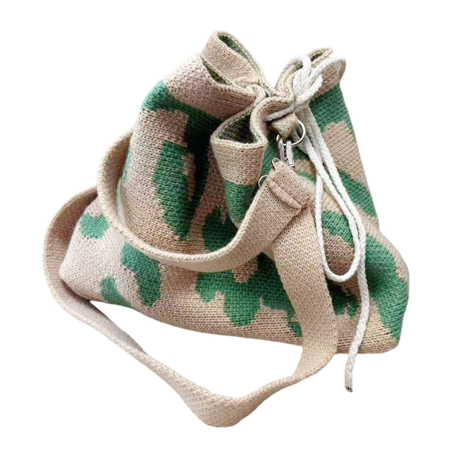 Avdolw Handmade Crochet Flower Tote Bag - Bohemian Style Shoulder Bag ...