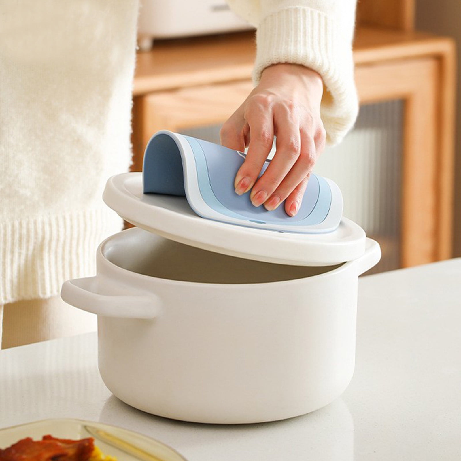 Avdolw Heat Resistant Non-Slip Placemats - Food Safe PVC Kitchen Table ...