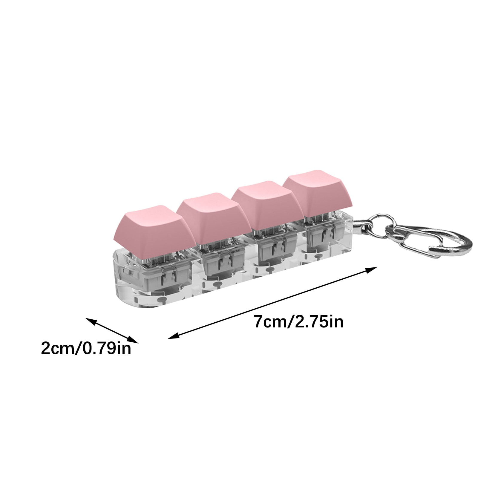 Avdolw Keyboard Fidget Toys for Adults Keyboard Clicker with LED Light ...