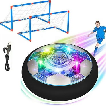 Allaugh Hover Soccer Ball Set - 2 Goals, LED Light, USB Rechargeable ...