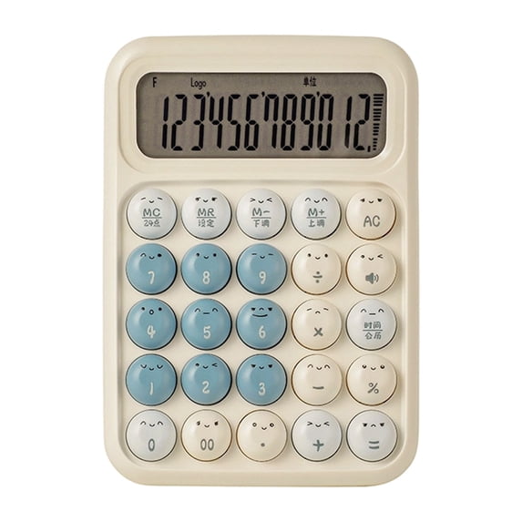 Avdolw Large Display 12 - Digit Ergonomic Financial Calculator with ...