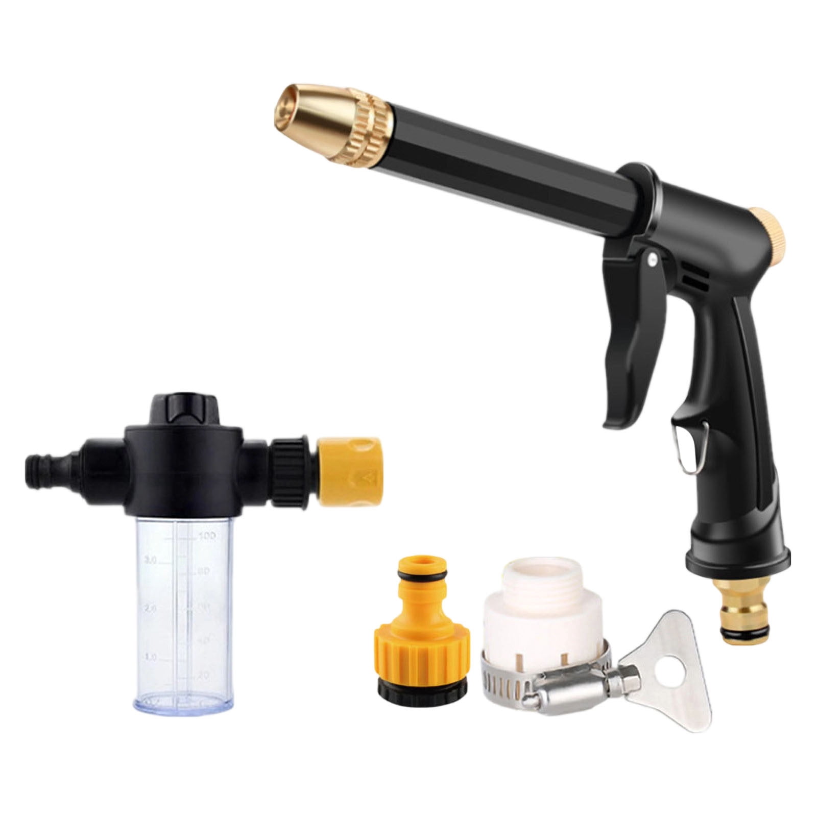 Avdolw Long Handle High-Pressure Car Wash Nozzle Adjustable nozzle with ...