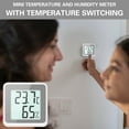 Avdolw Mini Wireless Digital Thermometer and Hygrometer - Indoor ...