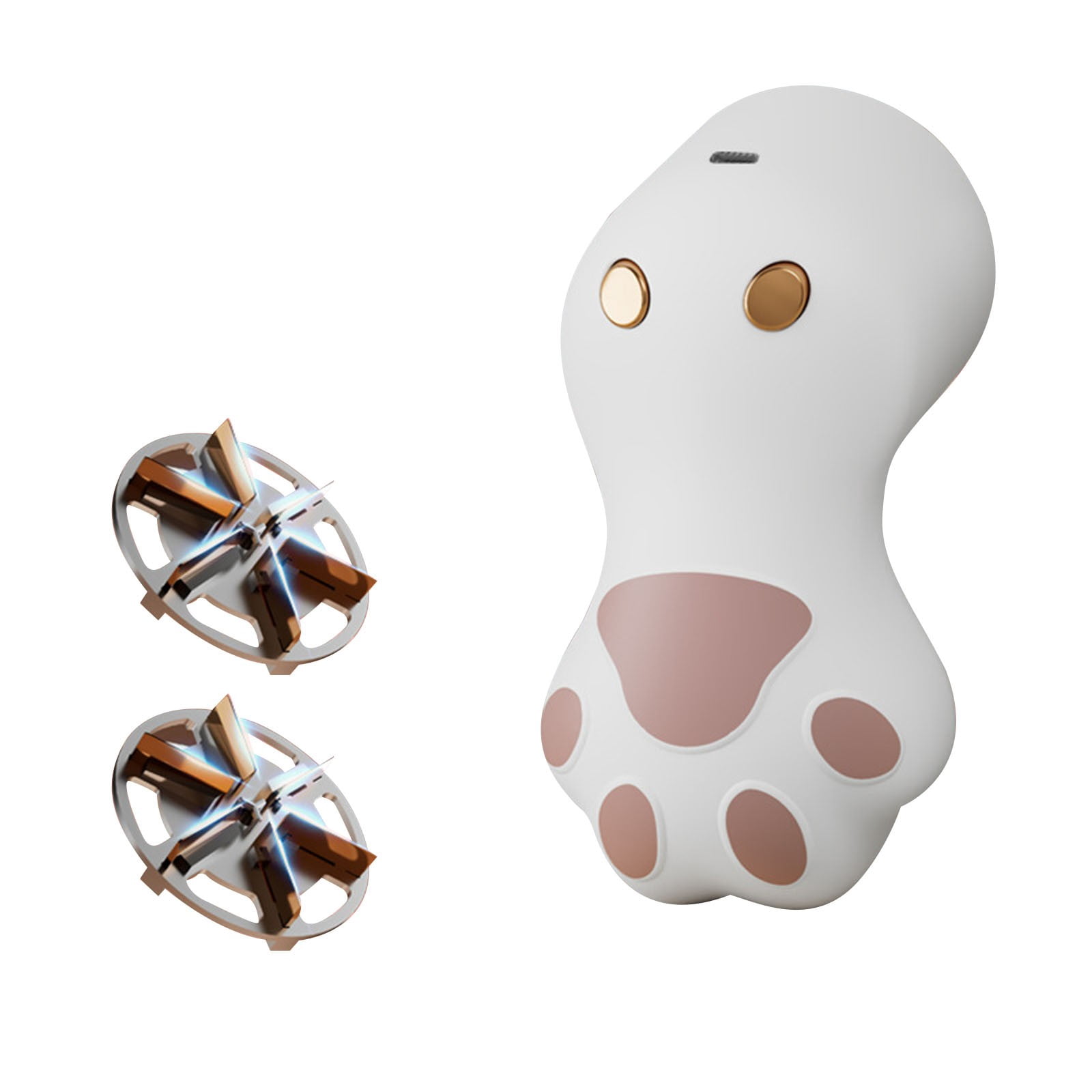 Avdolw New Portable Claw Hair Ball Remover with Integrated Suction and ...