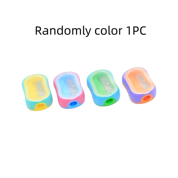Avdolw Random Color Pencil Sharpener - Compact Plastic Design ...