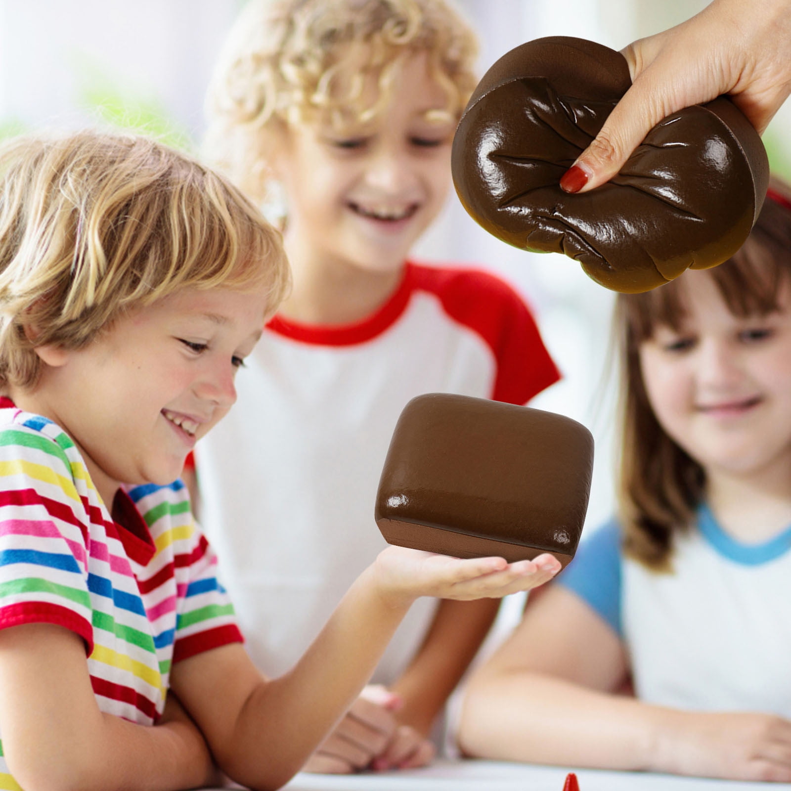 Avdolw Realistic Slow Bounce Slimy Bread Model - Premium Simulation ...