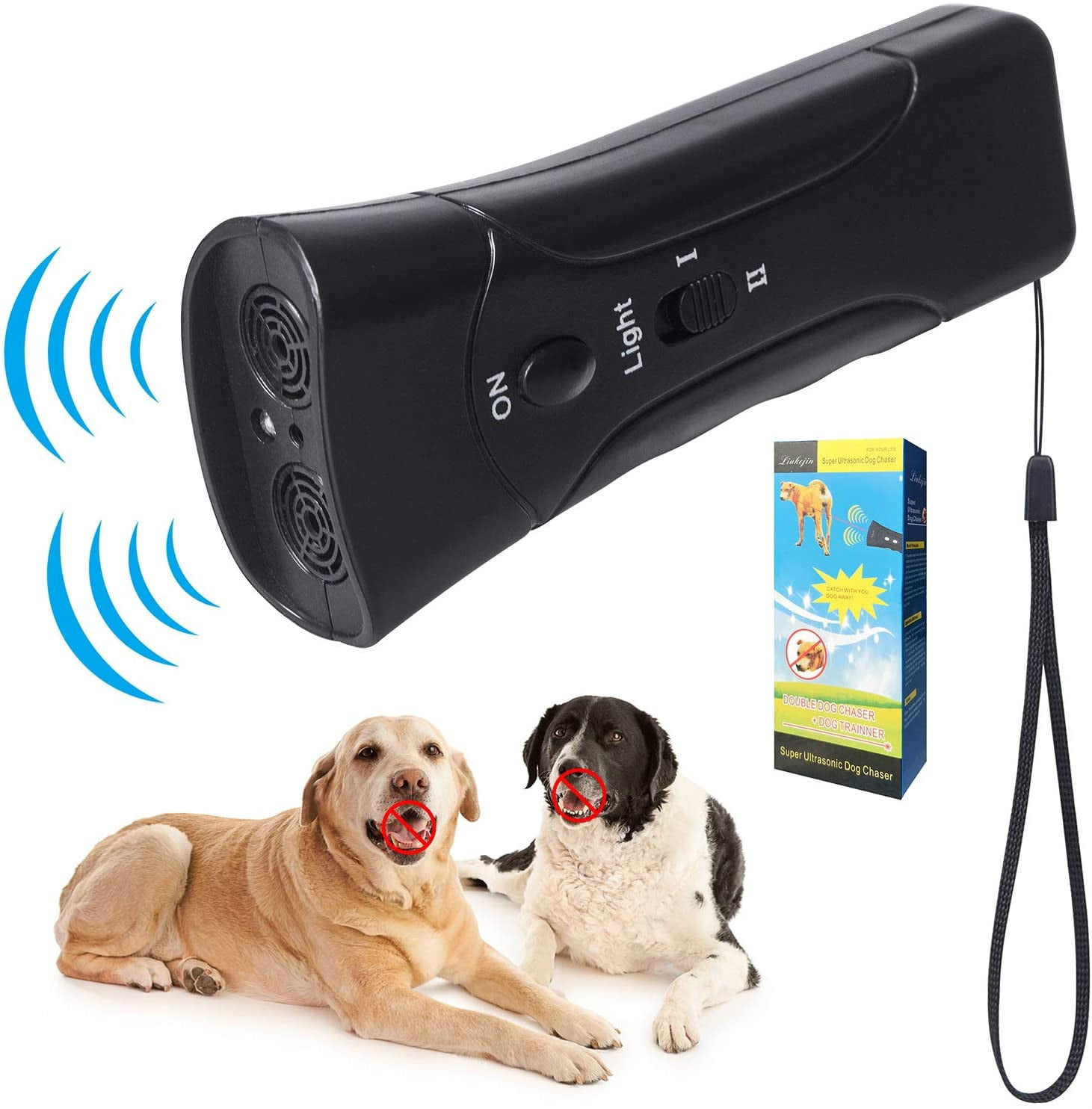 Avdolw Ultrasonic Dog Barking Deterrent Device - Humane & Safe Anti ...