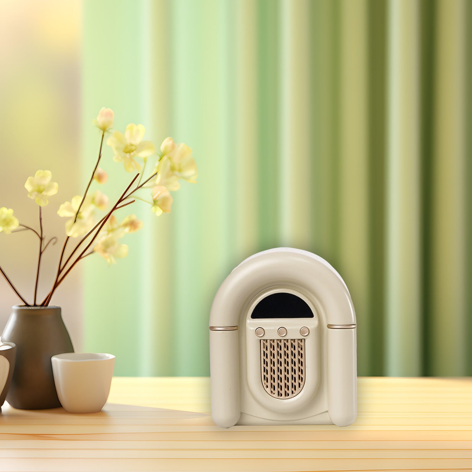 Avdolw Vintage Jukebox Bluetooth Speaker with Stereo Sound and Portable ...