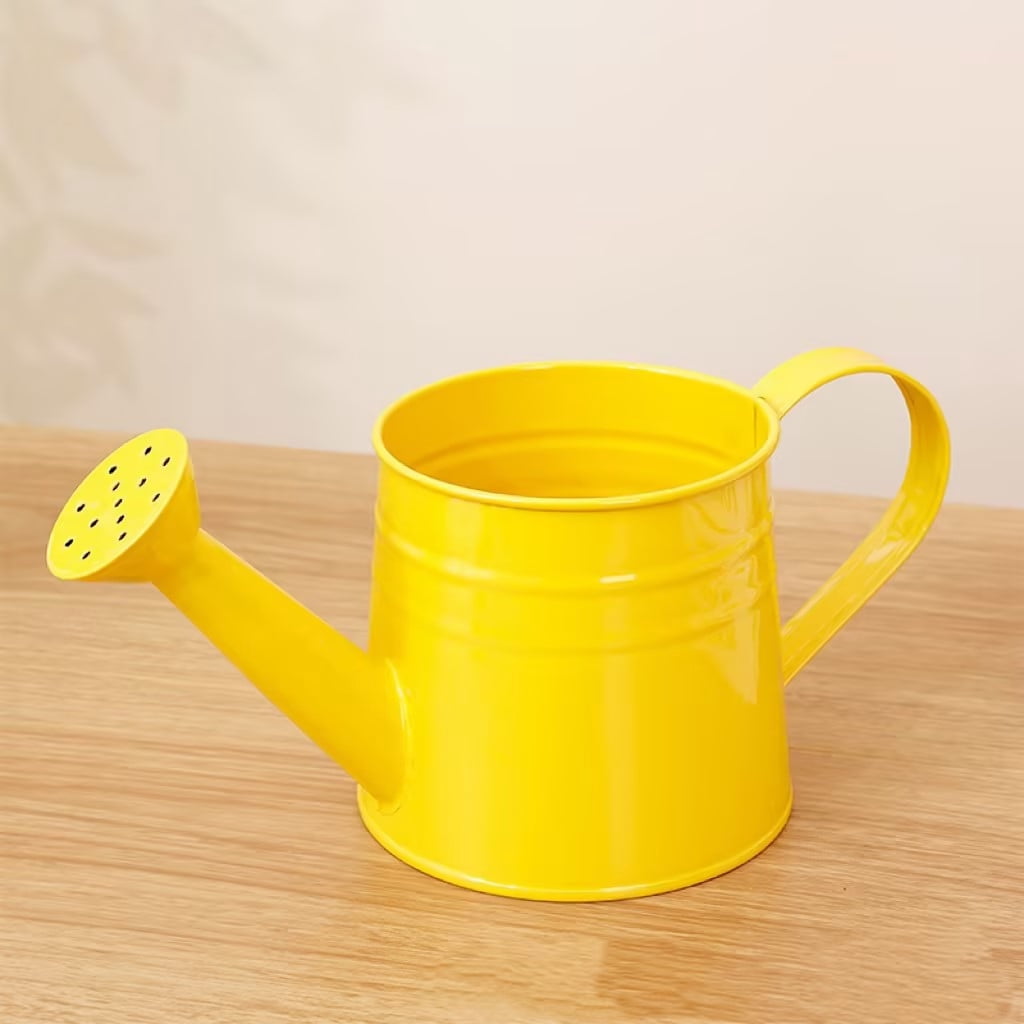 Avdolw Vintage Metal Pitcher Watering Can Vase with Artificial Flowers ...