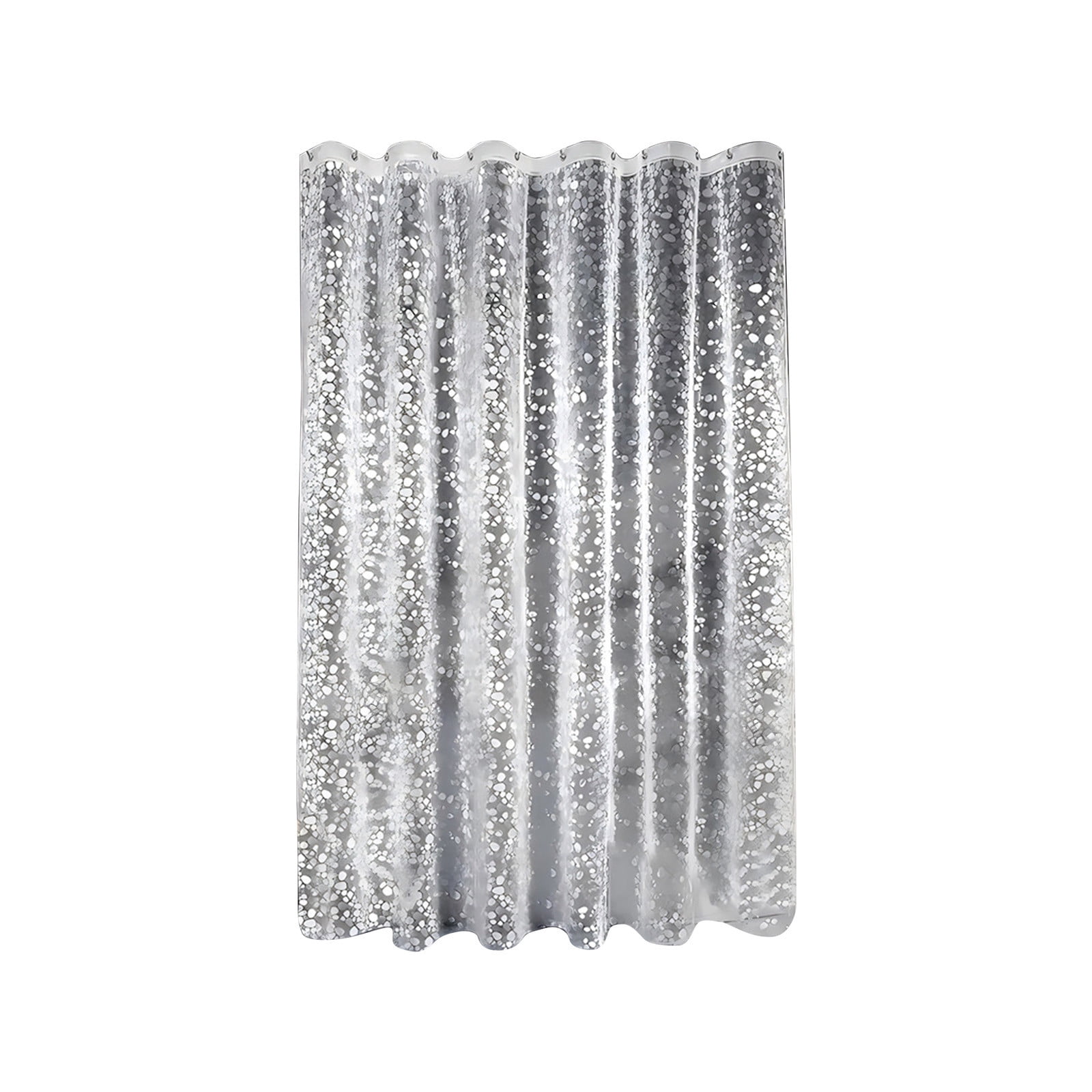 Avdolw Waterproof Solid Color Textured Shower Curtain - Durable PEVA ...
