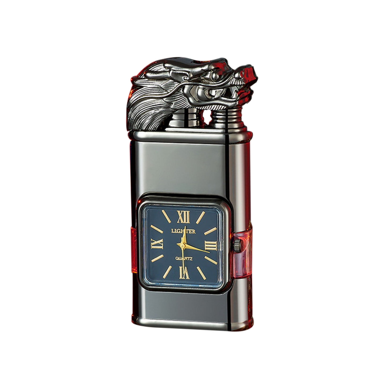 Avdolw Windproof Lighter Vintage Watch Bezel Jet Flame Torch,Windproof ...