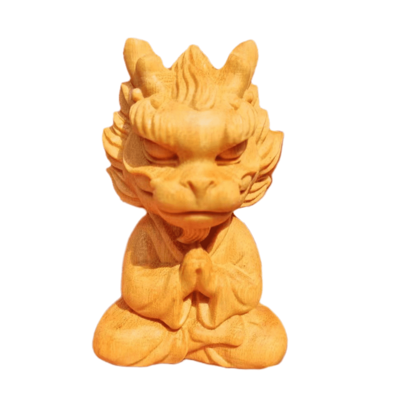 Avdolw Wooden Mascot Desktop Ornament – Calming Decorative Art for Home ...