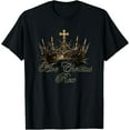 Ave Christus Rex Crown Of Thorns Religious Apparel T-Shirt - Walmart.com