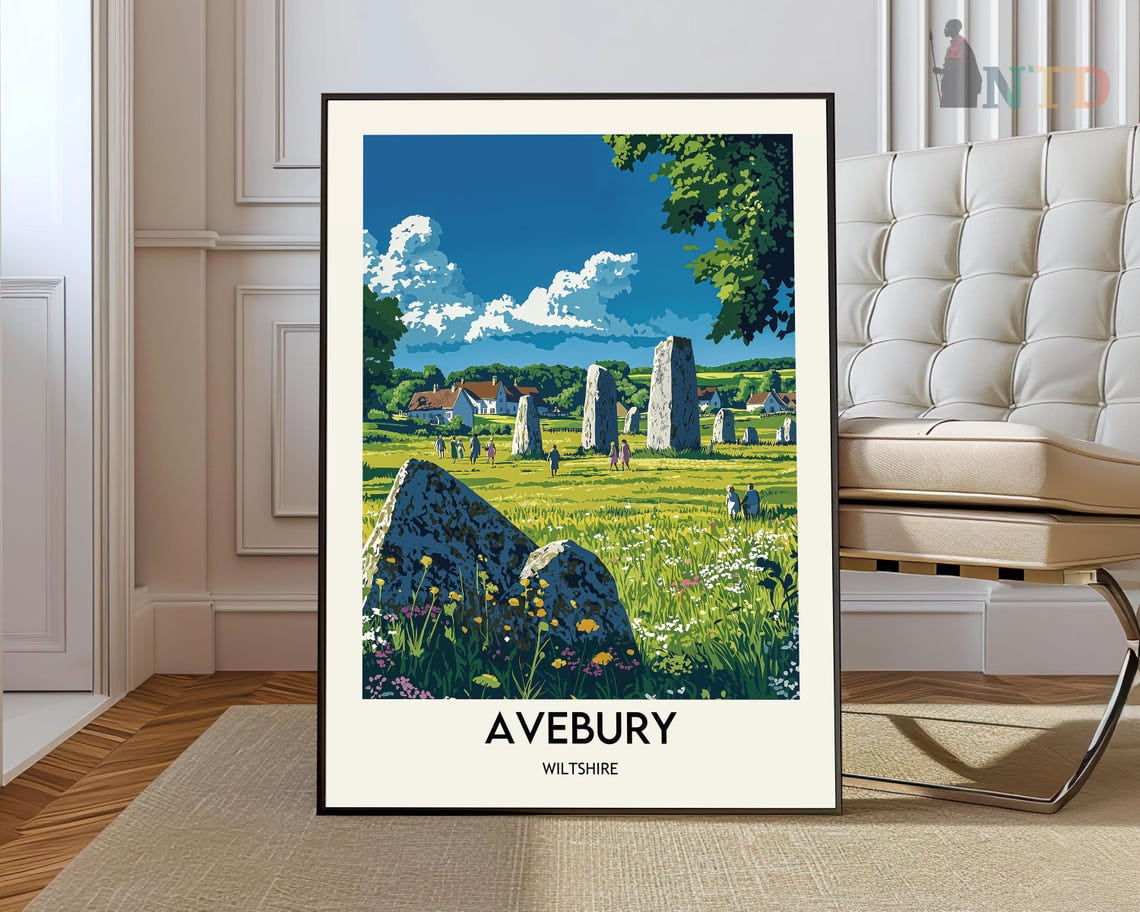 Avebury Print, Aveburyavebury Poster, Avebury Photo, Avebury Poster Print, Avebury Travel ...