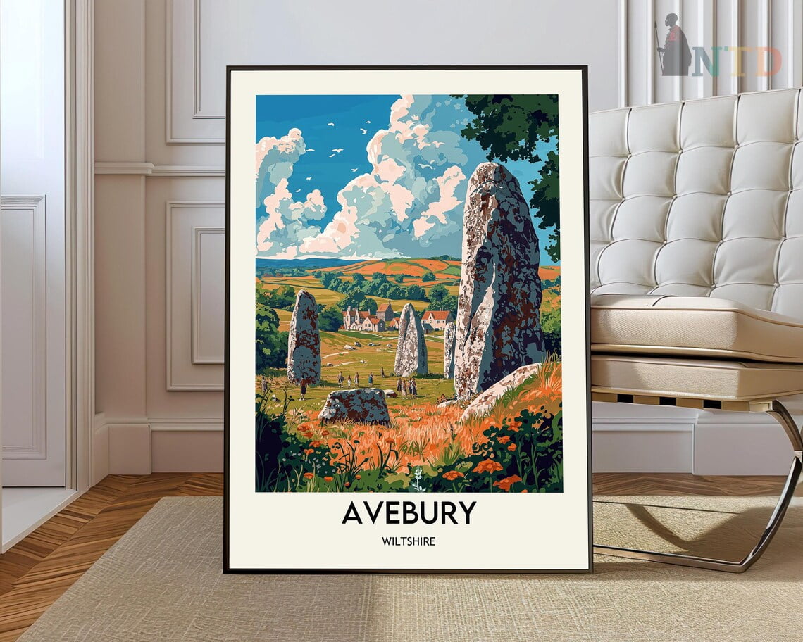 Avebury Print, Aveburyavebury Poster, Avebury Photo, Avebury Poster Print, Avebury Travel ...