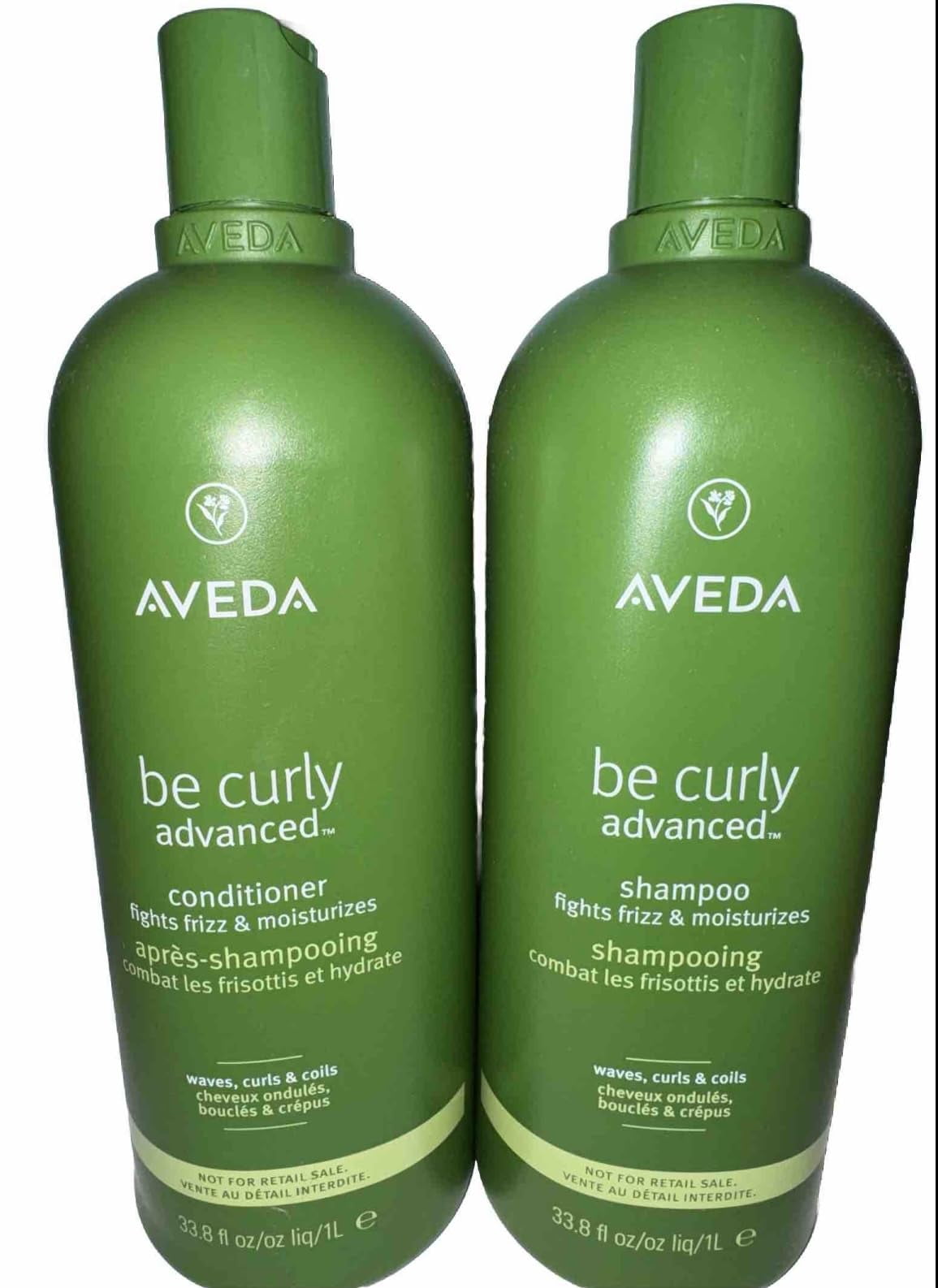 Aveda Be Curly Advanced Shampoo & Conditioner Set | for Curly, Coily ...