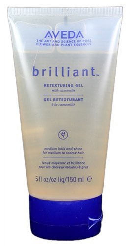 Aveda Brilliant Retexturing Hair Gel, 5oz, Plant Based, Promotes ...