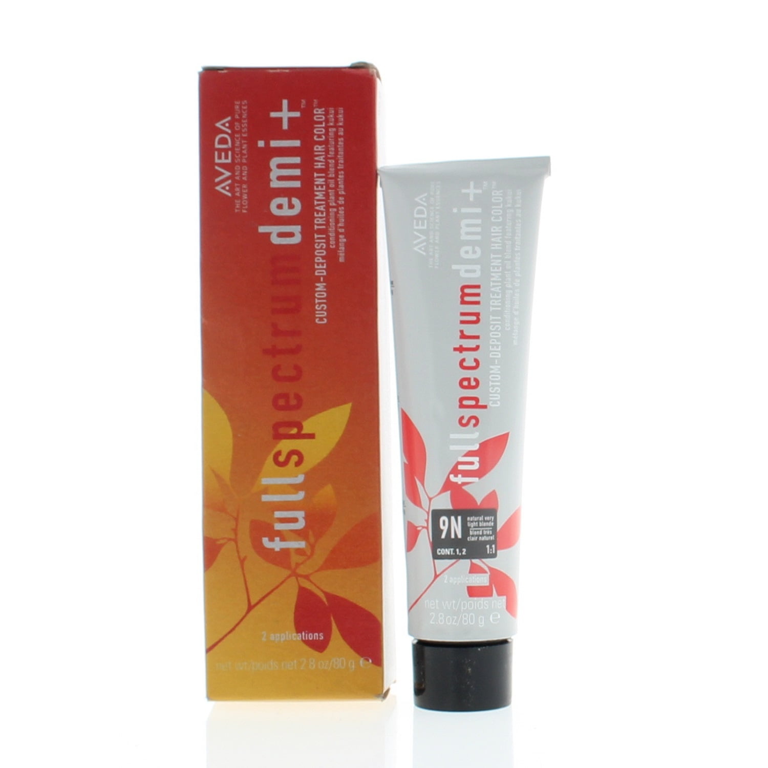 Aveda Full Spectrum Hair Color Demi Plus, Natural Very Light Blonde 9N ...