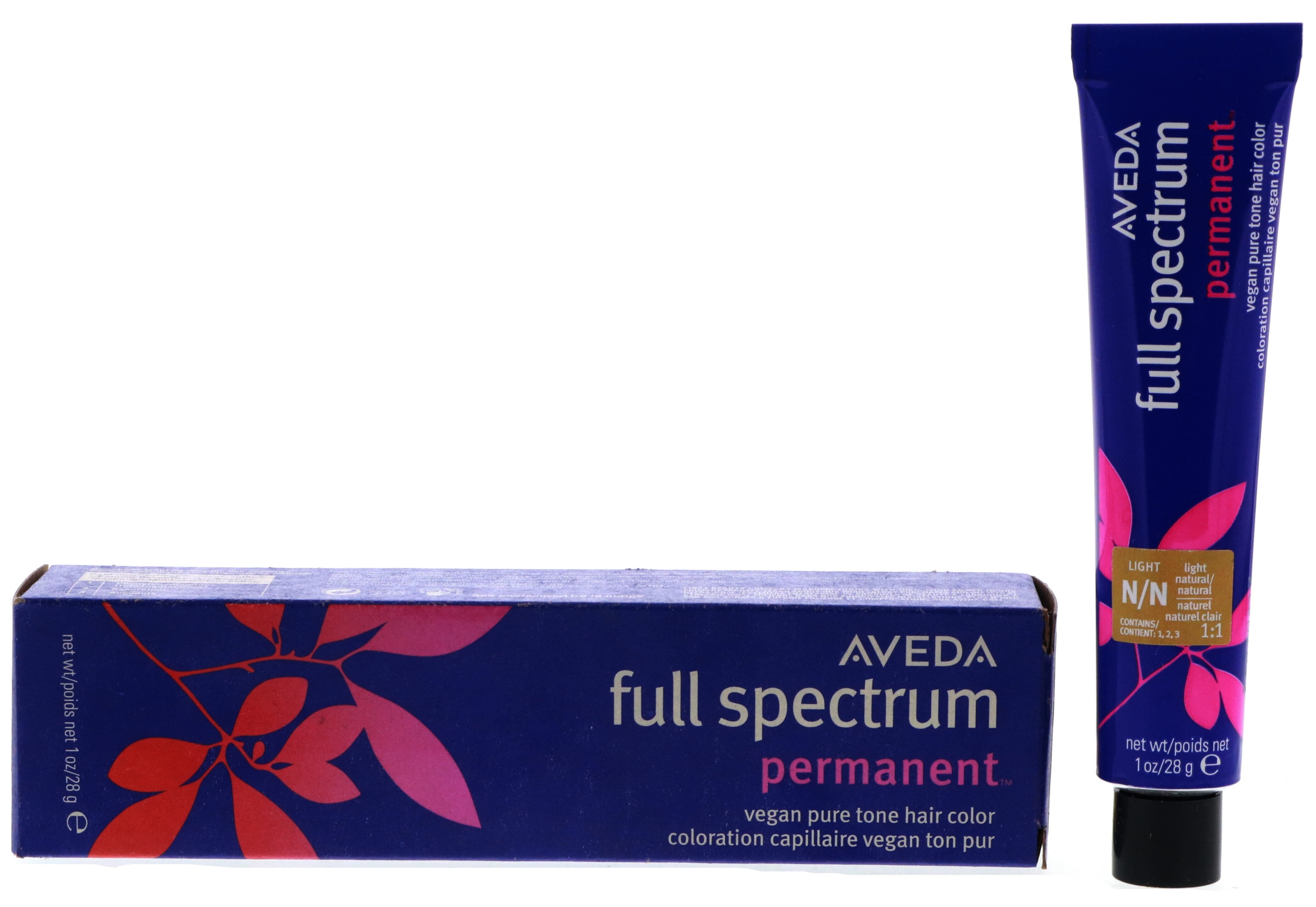 Aveda Full Spectrum Permanent Vegan Pure Tone Hair Color, Light Natural ...