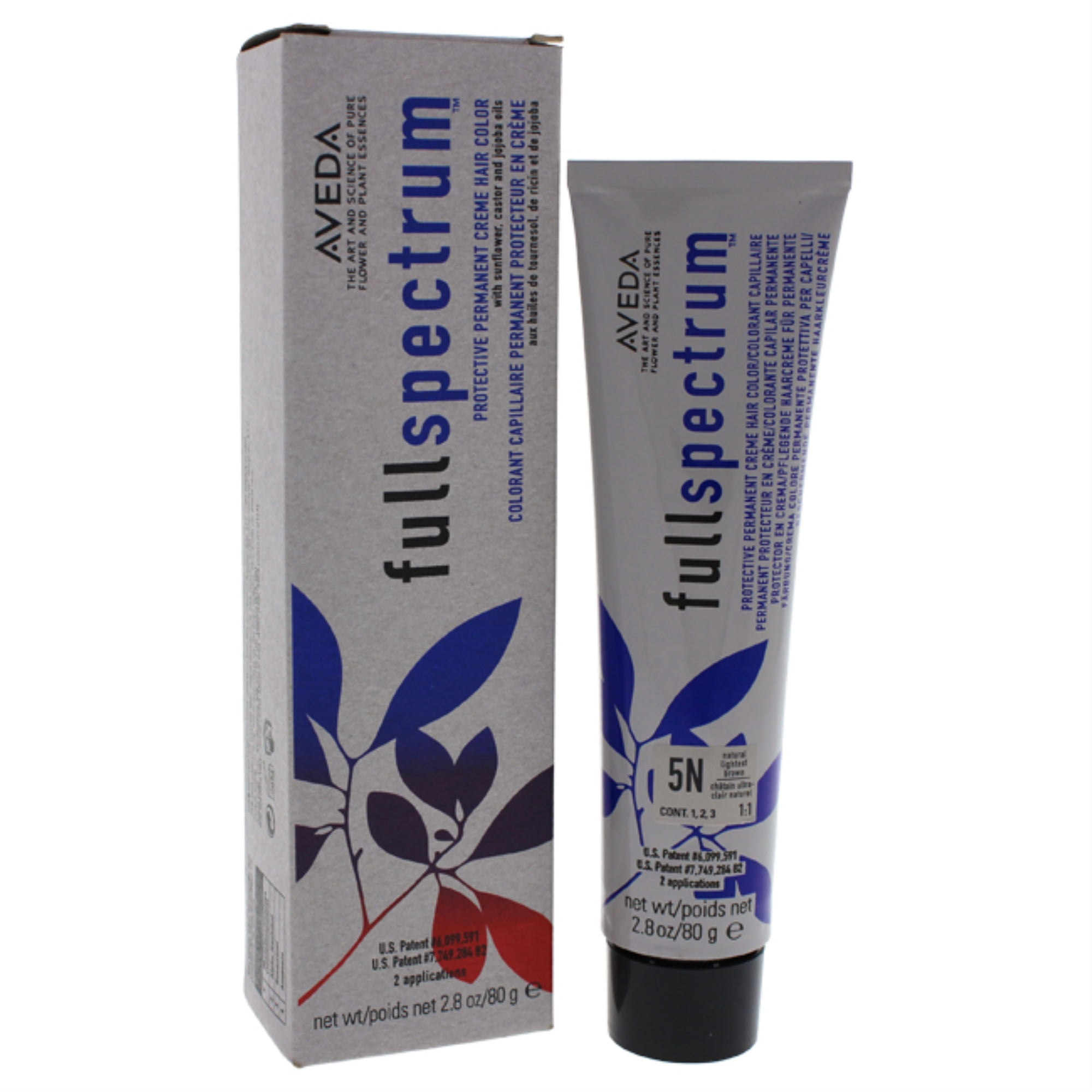 Aveda Full Spectrum Protective Permanent Creme Hair Color - 5N Natural ...