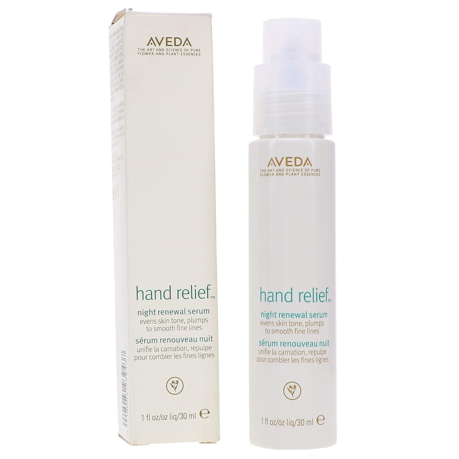 Aveda Moisturizing and Replenishing Hand Relief Night Renewal Serum ...