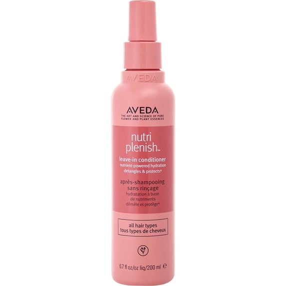 Aveda Nutriplenish Leave-in Conditioner, 6.7 oz, Hydrating, Vegan ...