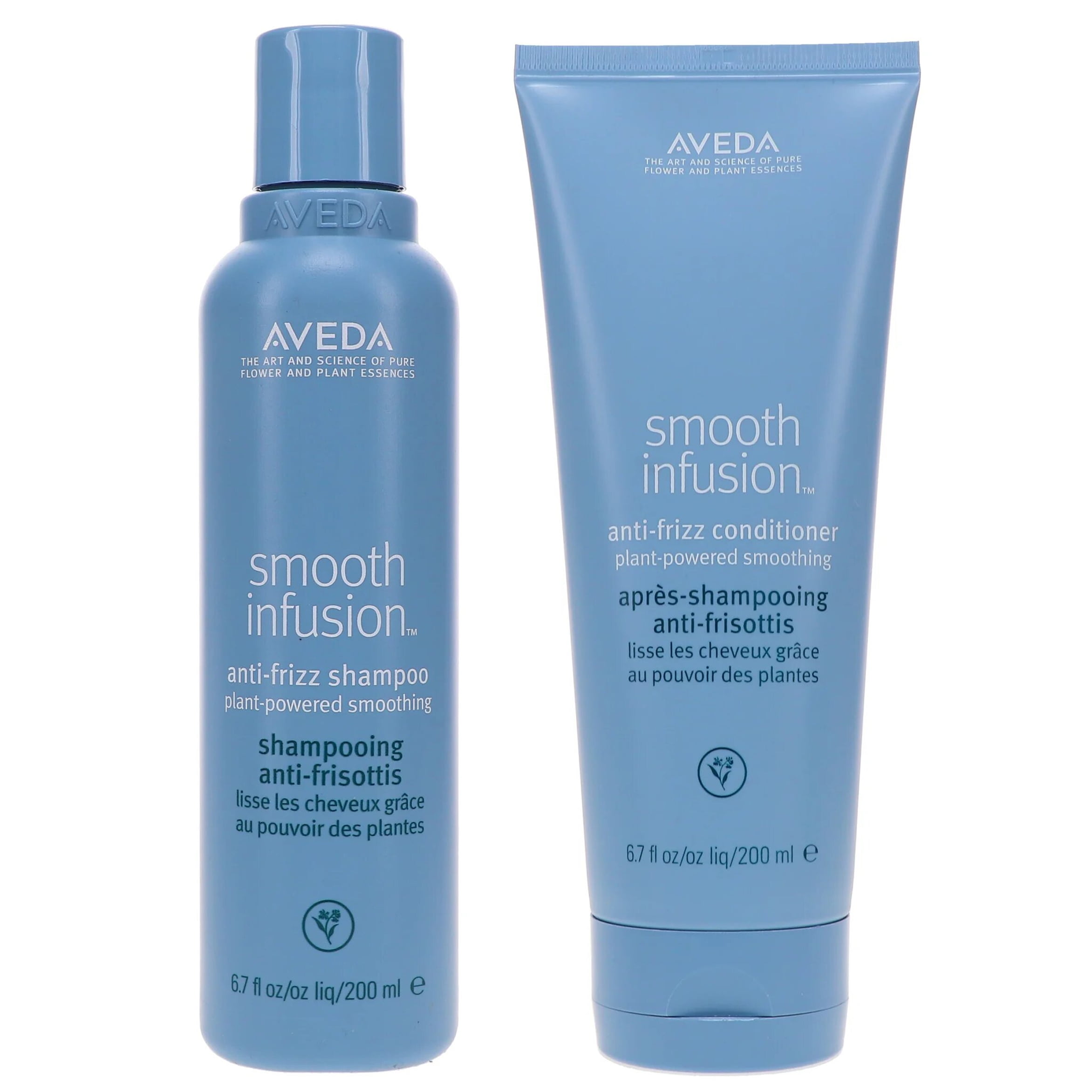 Aveda Smooth Infusion Anti-Frizz Shampoo & Conditioner - 200 ml / 6.7 ...